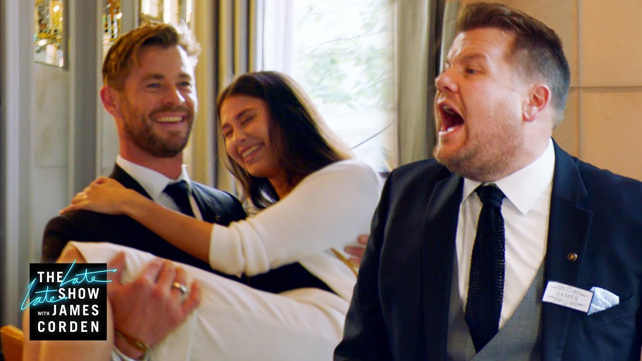 Chris Hemsworth v. James Corden - Battle of the Waiters - # ...